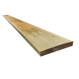 Snowdon Timber Garden Treated 6x1" Gravel Board (L) 2.4m (W) 150mm (T ...