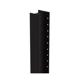 Durapost Classic Black Metal Fence Post (H) 48mm (L) 3.0m | Snowdon Timber